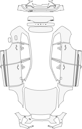 MATMAK Products for VOLVO XC60 SUV ULTIMATE DARK 2023 TO 2024